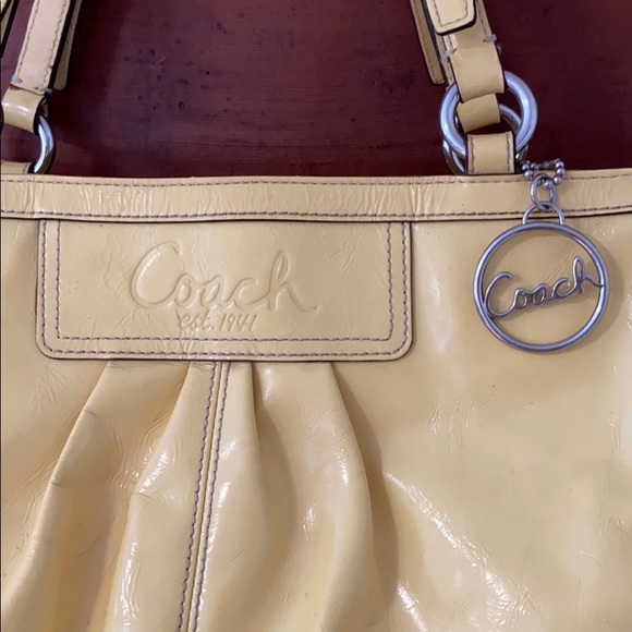 Coach | Bags | Yellow Coach Perfect For Summer | Poshmark